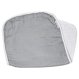 HonestBaby Baby Organic Cotton Multi-Layer Burp Cloths Multipack, Pattern Play, One Size US