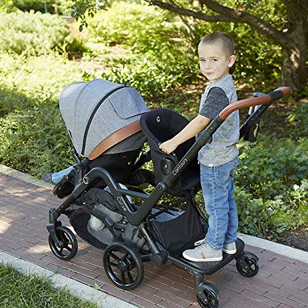 Contours Curve V2 Stroller Sit & Boogie Jump Seat & Platform Accessory for Contours Curve V2 Stroller Model Only