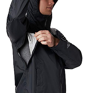 Columbia Men's EvaPOURation Rain Jacket, Waterproof and Breathable-