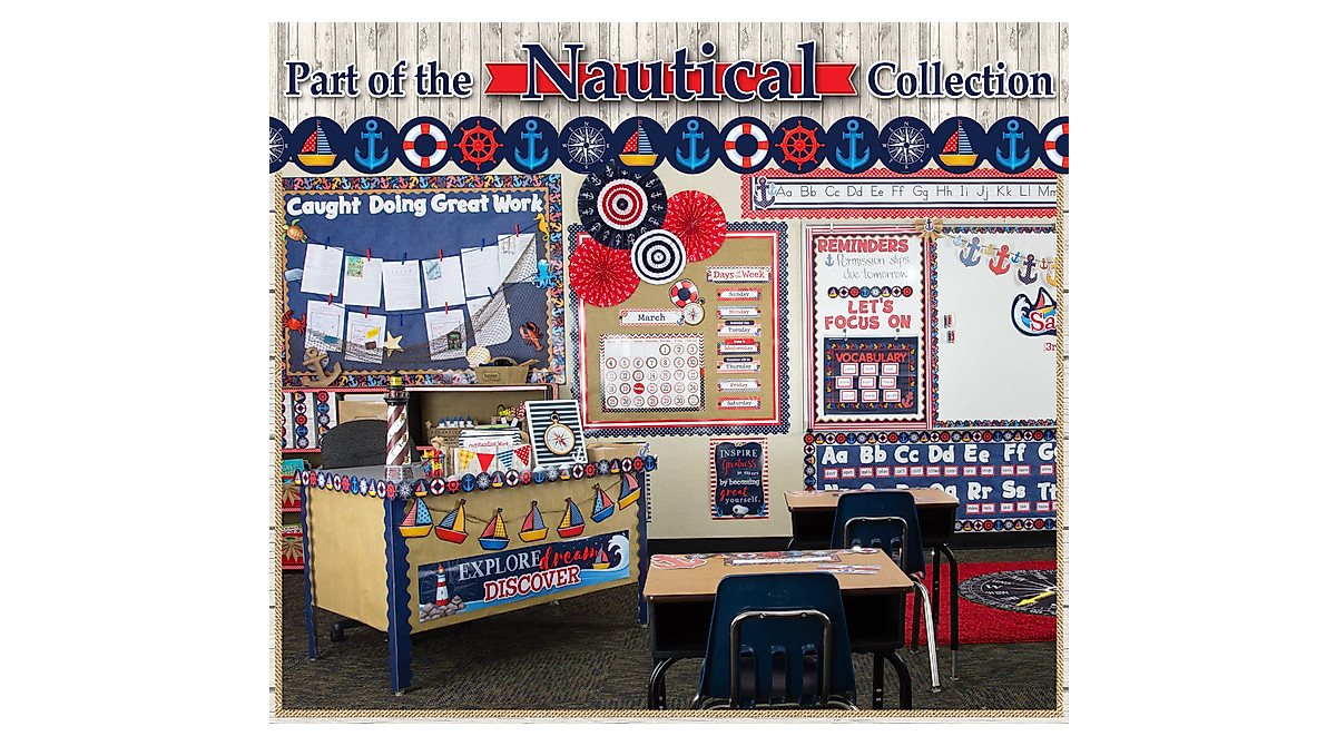 Teacher Created Anchors Trim – 35ft Classroom Decor