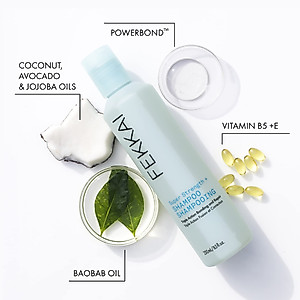 Fekkai Super Strength+ Shampoo - 8.5 oz - Bonds, Repairs & Protects for 3x Stronger & 4x Smoother Hair - Salon Grade, EWG Compliant, Vegan & Cruelty Free