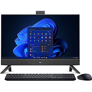 Dell Inspiron 7700 27" Full HD Display All-in-One Desktop Computer - 11th Gen Intel Core i7-1165G7 up to 4.7 GHz CPU,16GB DDR4 RAM, 512GB PCIe SSD, Intel Iris Xe Graphics, Windows 11 Pro, Black
