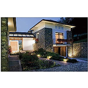 GLW Low Voltage Landscape Lights 10W 12V Outdoor Spotlights IP65 Waterproof Garden Lights,3000K Warm White Landscape Lighting for Yard,Tree,[8 Pack]