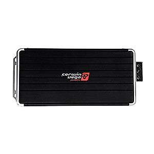 Cerwin Vega 4 Channel Amplifier 600W RMS Class D Amp, Ultra-Compact, Advanced Protection, for Car Audio Systems - Perfect Amplifier with Bass Knob, Ideal for Car Speakers Sound Quality B54