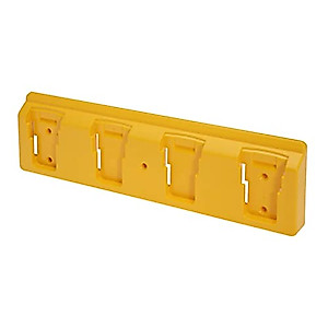 48 Tools - Battery Holder for DeWalt FLEXVOLT Batteries | 20V/60V | Wall Mount | Battery Storage for Truck, Trailer, Van, Workshop, Shelf, Toolbox