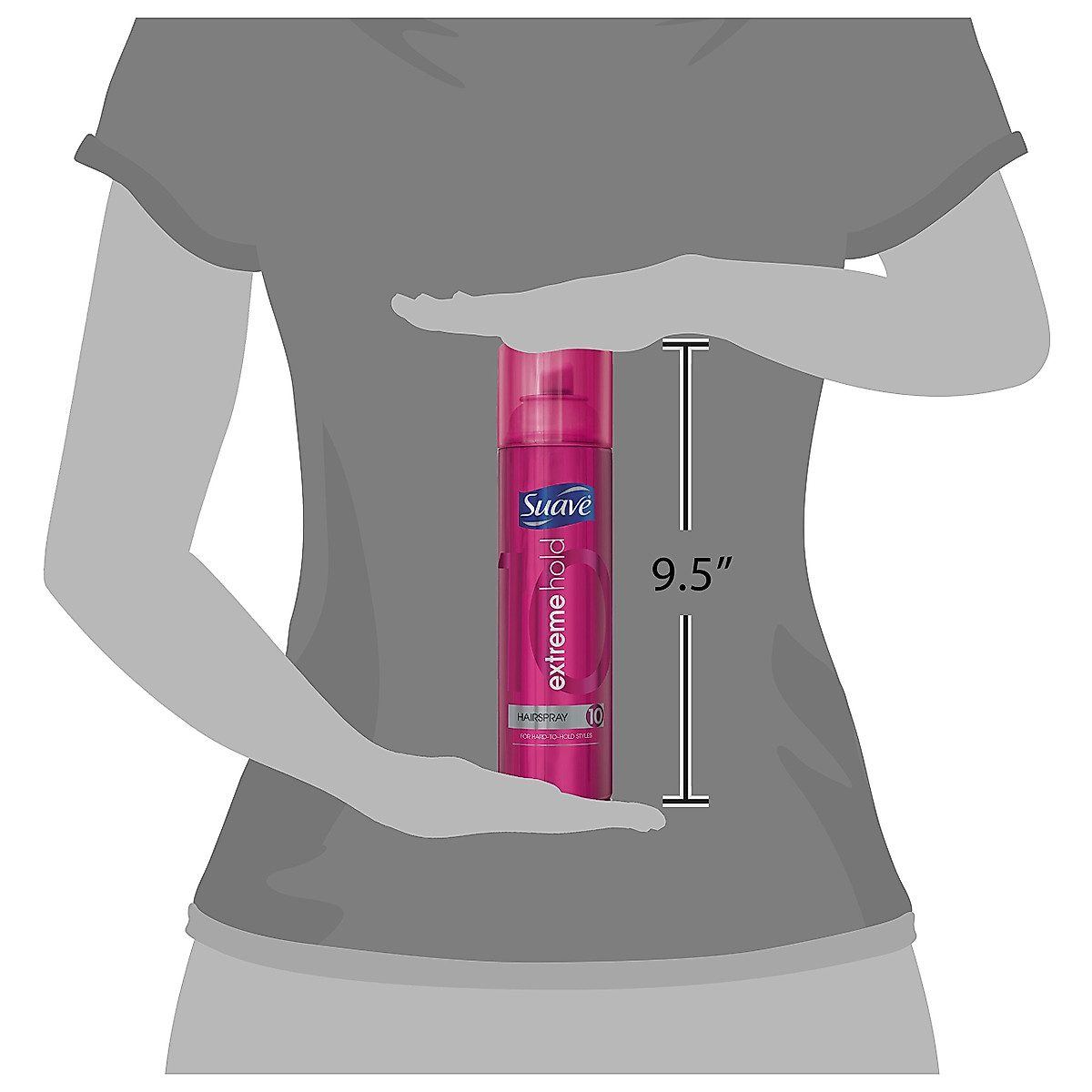 Suave Unscented Hairspray, Extreme Hold 11 oz