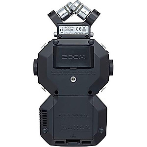 Zoom H8 8-Input / 12-Track Portable Handy Recorder with 128GB Pro Memory Card & Wide-Mouth Case Bundle