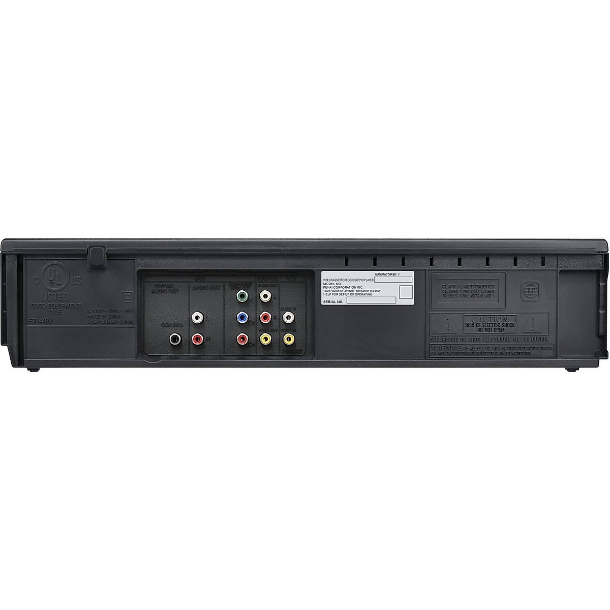 Sanyo FWDV225F DVD/VCR Player With Line-In Recording (Renewed)
