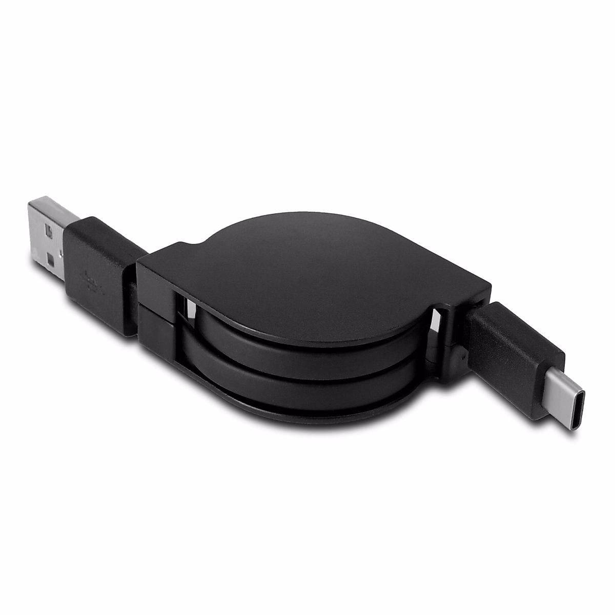 BoxWave Cable Compatible with Noyafa NF-525 Handheld Thermal Imager - miniSync - USB-A to USB Type-C, Retractable Cable - USB-A to USB Type-C