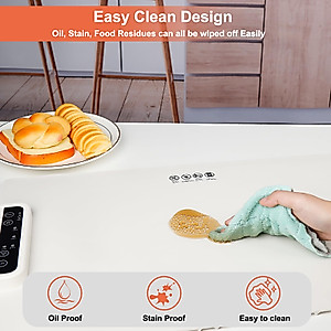 Reespring Electric Warming Tray - Full Surface Heating,Rollable & Portable,Premium Silicone Nano-Material,3 Temperature Settings,Auto Shut-Off -Food Warmer for Gatherings,Parties,Everyday Use