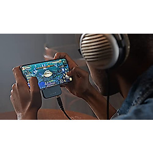 Khadas Tea-Portable Headphone Bluetooth Amplifier,HiFi Hi-Res DAC USB Bluetooth 5.0, LDAC/aptX HD, PCM, DSD, MQA 32bit/384KHz ESS ES9281ACPro Qualcomm QCC5125 (Teal Blue)