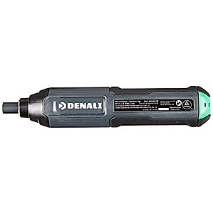 Amazon Brand - Denali by SKIL 4V Cordless Stick Screwdriver with 10-Piece Bit Set and USB Cable
