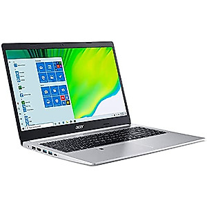 Acer Aspire 5 A515-46 Slim Laptop Quad-Core Ryzen 3 3350U 8GB DDR4 128GB NVMe SSD 15.6 Full HD WiFi 6 Backlit KB Amazon Alexa Windows 10 Home (Optional S Mode) (Renewed)