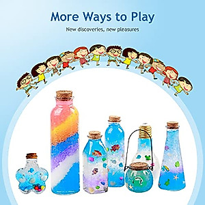 500PCS Large Water Gel Beads, Jumbo Water Growing Balls for Kids Non Toxic Sensory Playing ,Giant Water Jelly Pearls Rainbow Mix for Plants Vase Filler,Wedding Home Decoration （Color mixing-500Pcs）