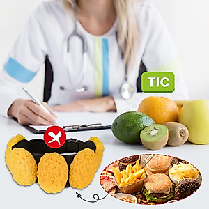 SimCoach Fat Replica 5 Lb with Belt, Wearable Human Body Fat Replica, Keep Fit & Weight Loss Motivation & Reminder, Human Fatty Tissue Demonstration Model for Nutritionist