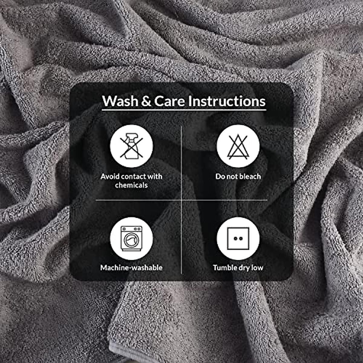Infinitee Xclusives Premium Bath Towels Set Pack of 4-100% Ring Spun Cotton Towels - Grey Bath Towels 27 x 54 - Soft Feel, Quick Dry, Highly Absorbent Durable Towels, Perfect for Daily Use