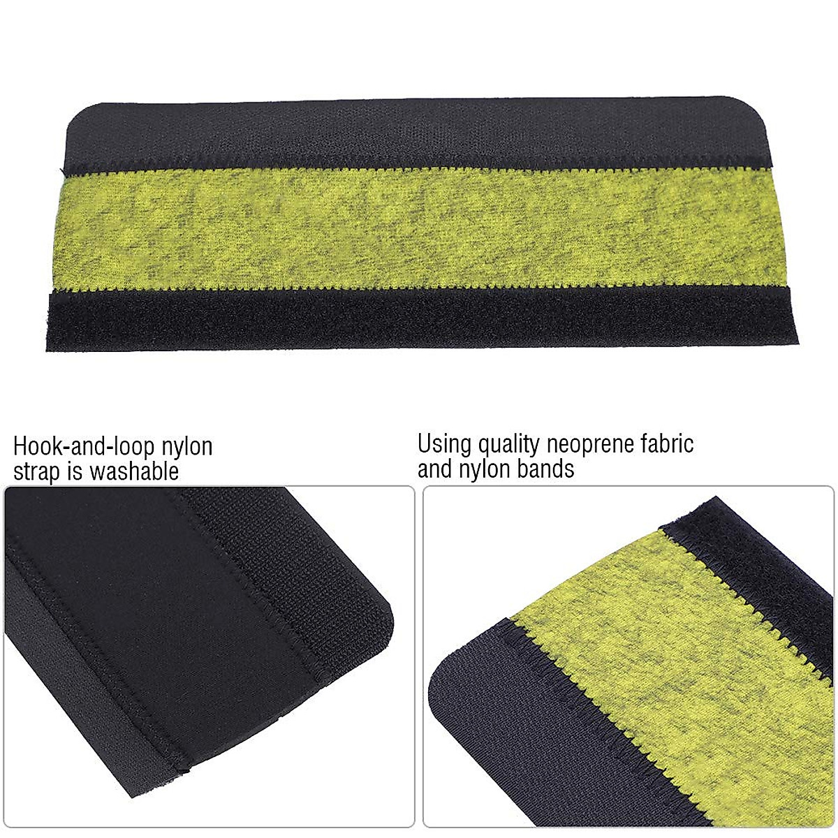 VGEBY1 Bike Chain Protector, Decal Chainstay Frame Guard Chain Cover for Mountain Bikes(Yellow)