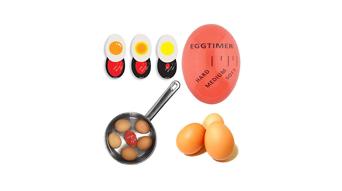 Color Changing Egg Timer for Perfect Boiled Eggs