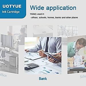 972A Ink Cartridge 4-Color Set(BND00335) - UTYE Compatible 972A Ink Cartridges Replacement for HP PageWide Pro 477dw 577dw 452dw 477dn 452dn 577z 552dw 377dw P55250dw Printer