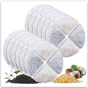 MyfatBOSS 12 Pack Cat Filters for Water Fountain