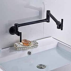 RONPOTY Kitchen/Bathroom Sink Faucet Single Cold Or Hot Single Handle Wall Mounted Faucets Para Kitchen Or Bath Washing