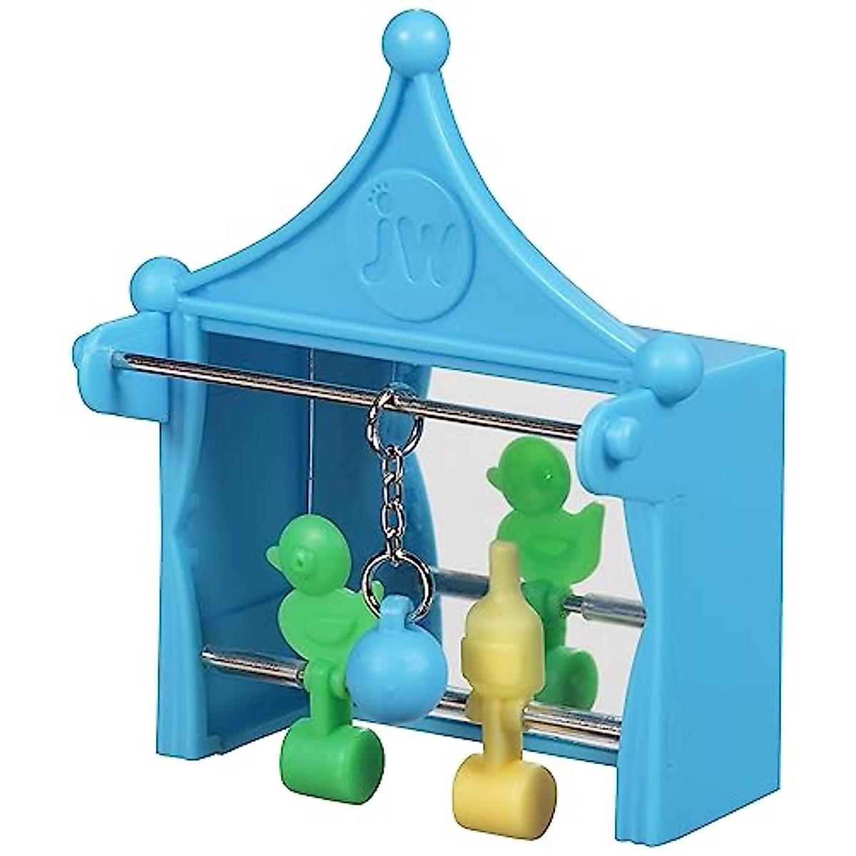JW Pet Company Activitoy Shooting Gallery Small Bird Toy, Colors Vary