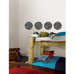 Wall Pops WPD0605 Argh Pirates Dots Wall Decals