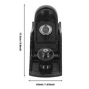 Hand Planer For Woodworking Hand Plane Wen Planer Wood Planer Block Plane Router Plane, Cutting Depth Adjustable Mini Wood Planer for Trimming (M)