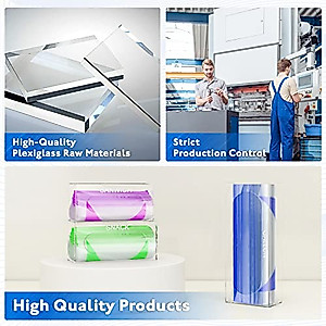 Ziplock Food Bag Storage Organizer, Acrylic Drawer Baggie Organizer Plastic Bag Dispenser Holder for Gallon Slider Quart Freezer Sandwich Snack, for Ziploc Solimo Glad Bags - 5 Pack, Clear