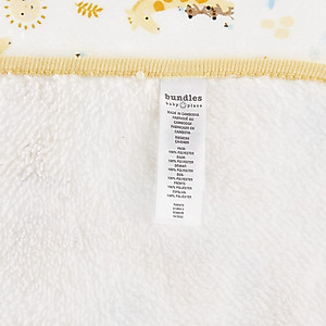 The Children's Place Baby Cozy Blanket, Yellow Giraffe, NO_Size