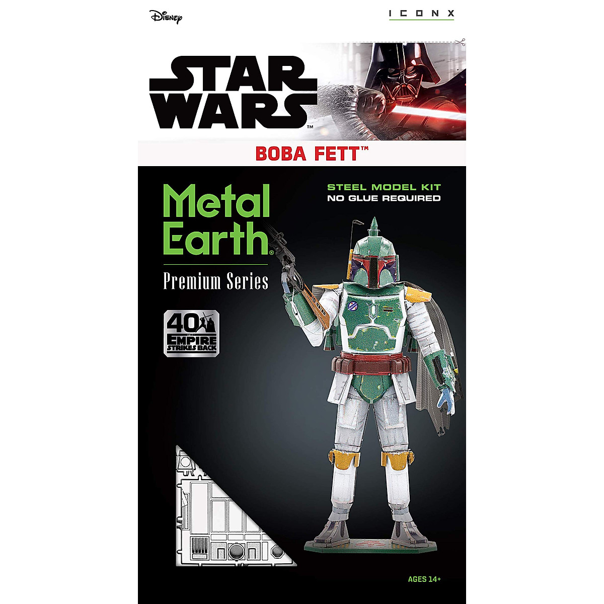 Metal Earth Premium Series Star Wars Boba Fett 3D Metal Model Kit