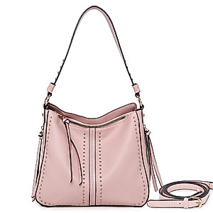 Montana West Purses For Women Handbags Large Crossbody Bag Leather Tote Shoulder Bucket Bags Pink