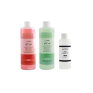 APERA INSTRUMENTS AI209 Value Series PH20 Waterproof pH Tester Kit, ±0.1 pH Accuracy & n Buffer Solution Kit (pH 4.00 & 7.00), Plus 4oz. 3M KCL Storage Solution for pH/ORP Electrodes