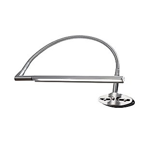Daylight Techne LED Artist & Drafting Lamp, 12X20X7, Brushed Steel