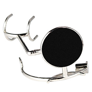 Shaving Razor and Brush Stand, Stainless Steel Shaving Razor Holder, Compatible with Long and Short Handle Safety Razor, Straight Razor and Barber Razor