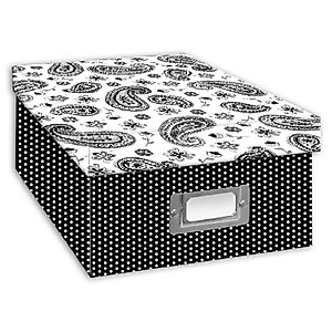 Pioneer B1BW Photo Storage Box, Black & White