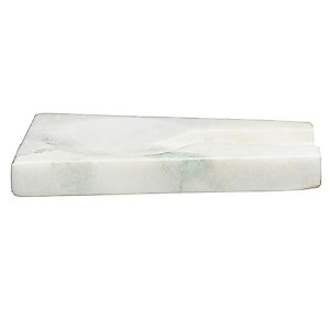 Creative Co-Op White Marble Rest Spoon