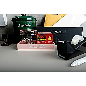 Scotch Super-Hold Tape, 6 Rolls, Transparent Finish, 50% More Adhesive, Trusted Favorite, 3/4 x 1000 Inches, Boxed (700K6)