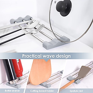 Tomorotec Sponge Brush Dish Rag Holder Multifunctional Telescopic Sink Rack for Bottle and Brushes Storage Over The Sink Dish Drainer