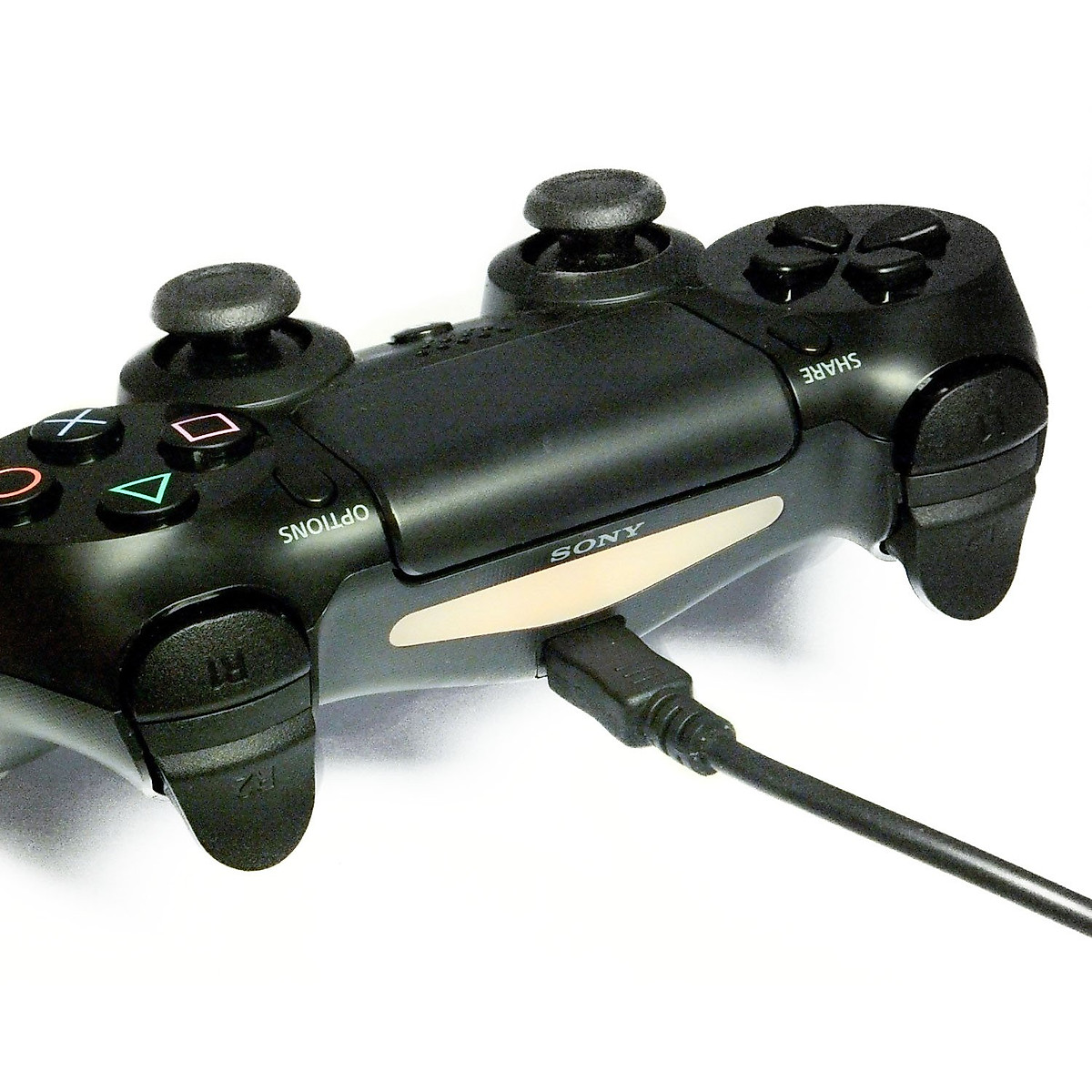 CyberTech PS4 15' Feet Long Charging Charger Power Cables USB Cord Compatible with PS4 DualShock 4 PlayStation 4 Controller (Qty:2)