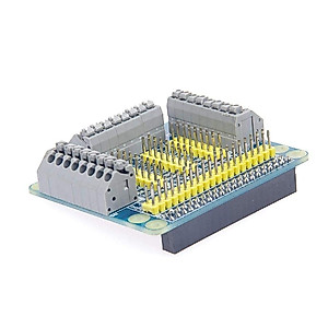 RedTagCanada For GPIO Expansion Board Raspberry Pi Shield for Arduino for Raspberry PI 4B/3B GPIO Extension Board Multi-Function with Screw Accessories for Raspberry Pi 3/2 DIY Kit w/40 pins F/F cable