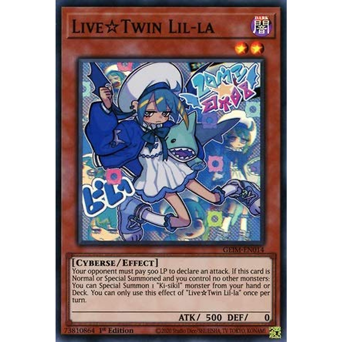 Live Twin Lil-la - GEIM-EN014 - Super Rare - 1st Edition