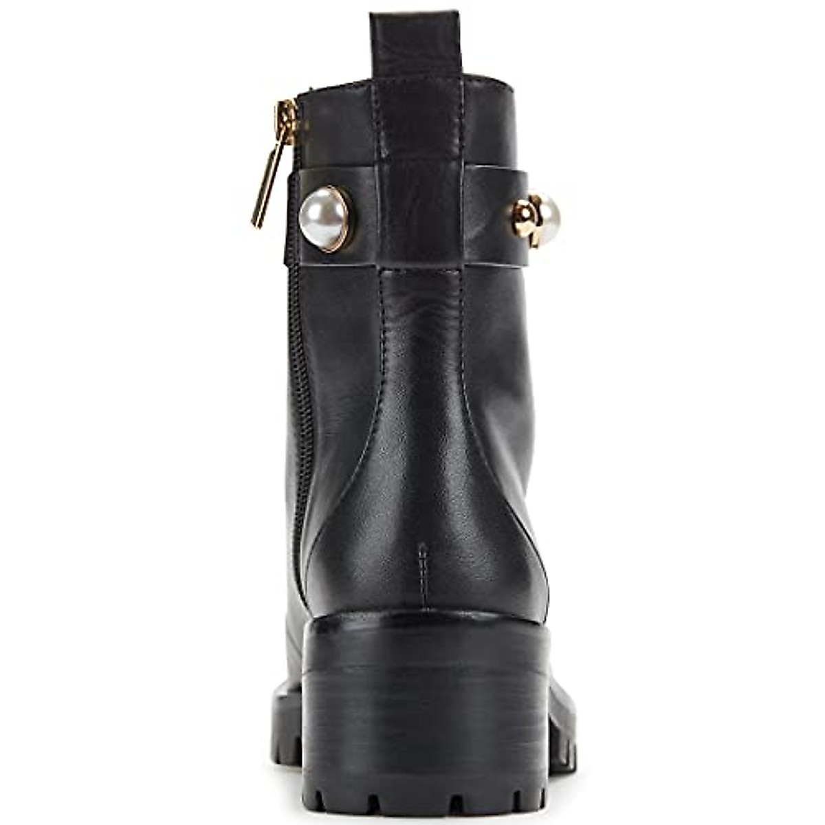 Karl Lagerfeld Paris Women's Perry Fashion Bootie Boot, Black, 5.5