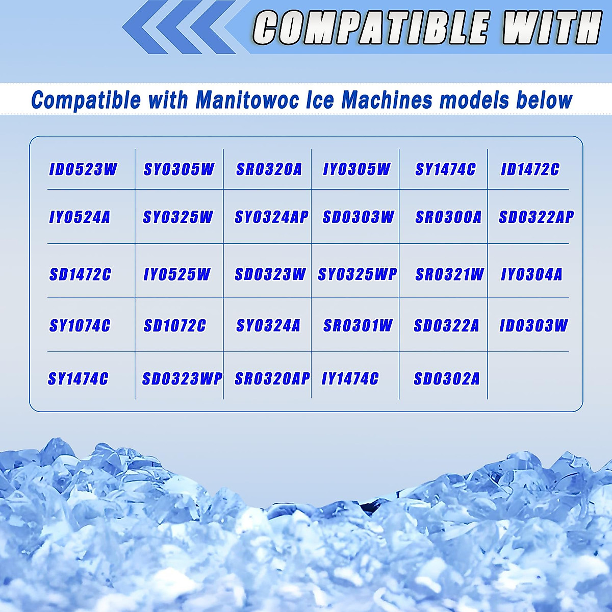 2 Pack 000009120 000008487 Water Inlet Valve Assembly Compatible with IH9120 Manitowoc Ice machines, 120V 60Hz 5W,