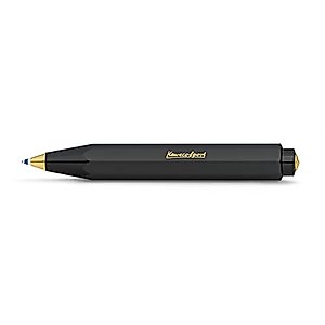 カヴェコ(Kaweco) Kabeco CSBP-BK Classic Sports Ballpoint Pen, Oil-based, Black