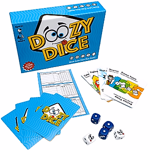Doozy Dice - Addictive Dice Game of Strategy and Chance, Fast Paced Games for Families, Kids Card and Dice Game, Toy Gift for Boys & Girls, Teens & Adults