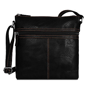 Voyager City Crossbody #7298 (Black)