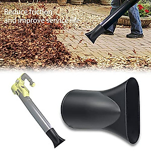 Leaf Blower Flat Nozzle Compatible with RYOBI RY40408 and RY40408VNM 40-Volt Cordless Leaf Blower, Enhance Blower Flat Airflow.