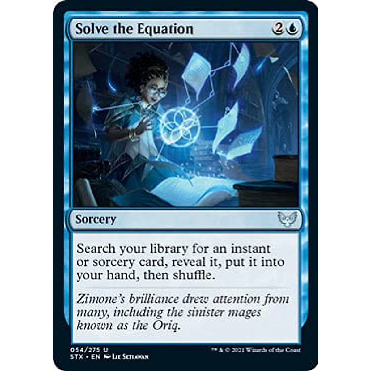 Magic: the Gathering - Solve The Equation (054) - Strixhaven: School of Mages