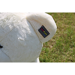 Joyfay Giant Teddy Bear, White- Over 6ft (78")